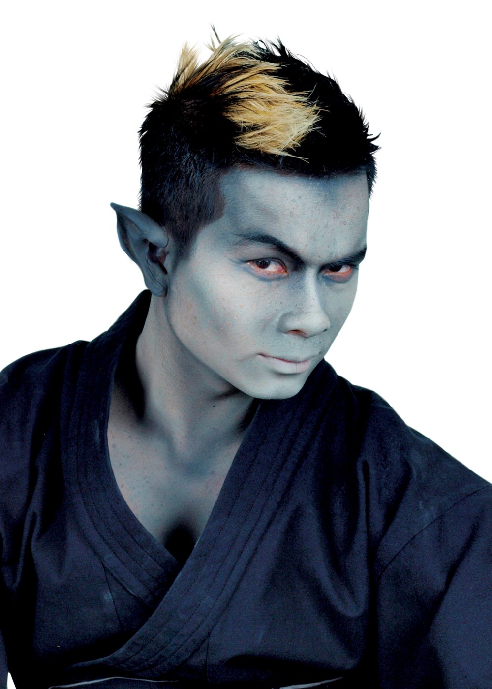 Dark Elven Ears Small Nidingbane
